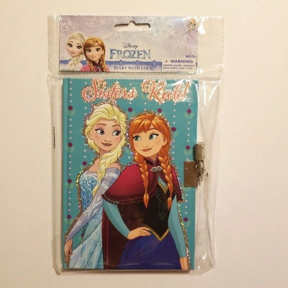 Disney | Accessories | Disney Frozen Diary With Lock And Keys | Poshmark